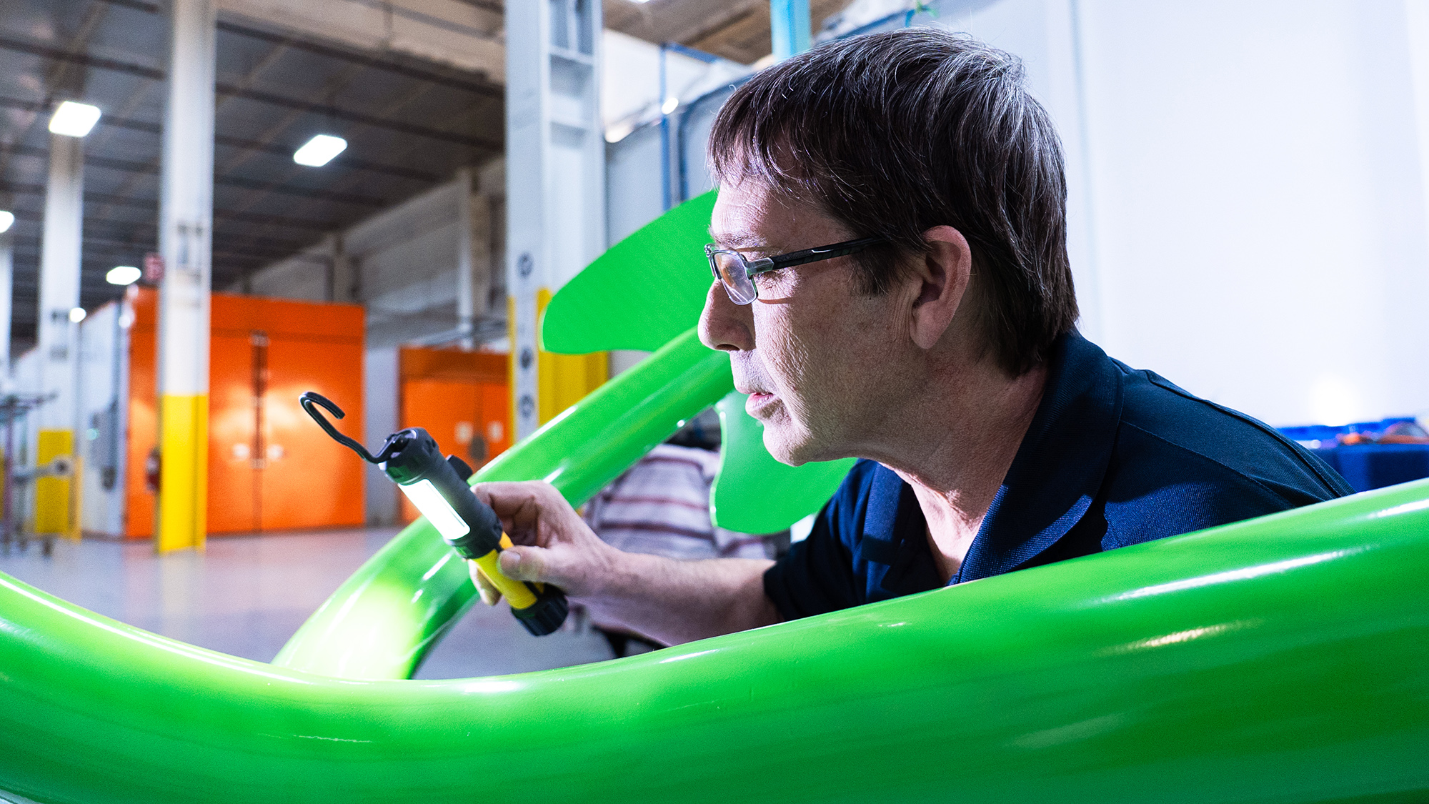 Finishing & Quality control of electrostatic painting - Atelier Desforges